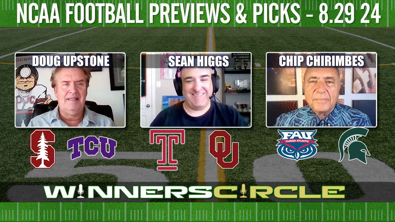 NCAA Football Picks Today 8/29/24: FAU vs Michigan State, TCU vs Stanford & Temple vs Oklahoma ...