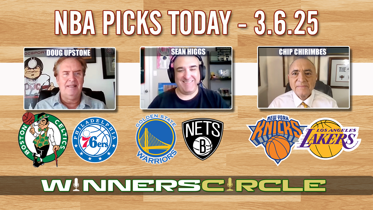 Winners Circle NBA Basketball Best Bets: 3/6/25