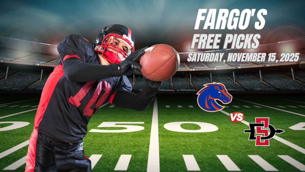 Fargo's Free CFB Play - Boise St. Broncos at San Diego St. Aztecs 11/15/2025 - gamblersWORLD